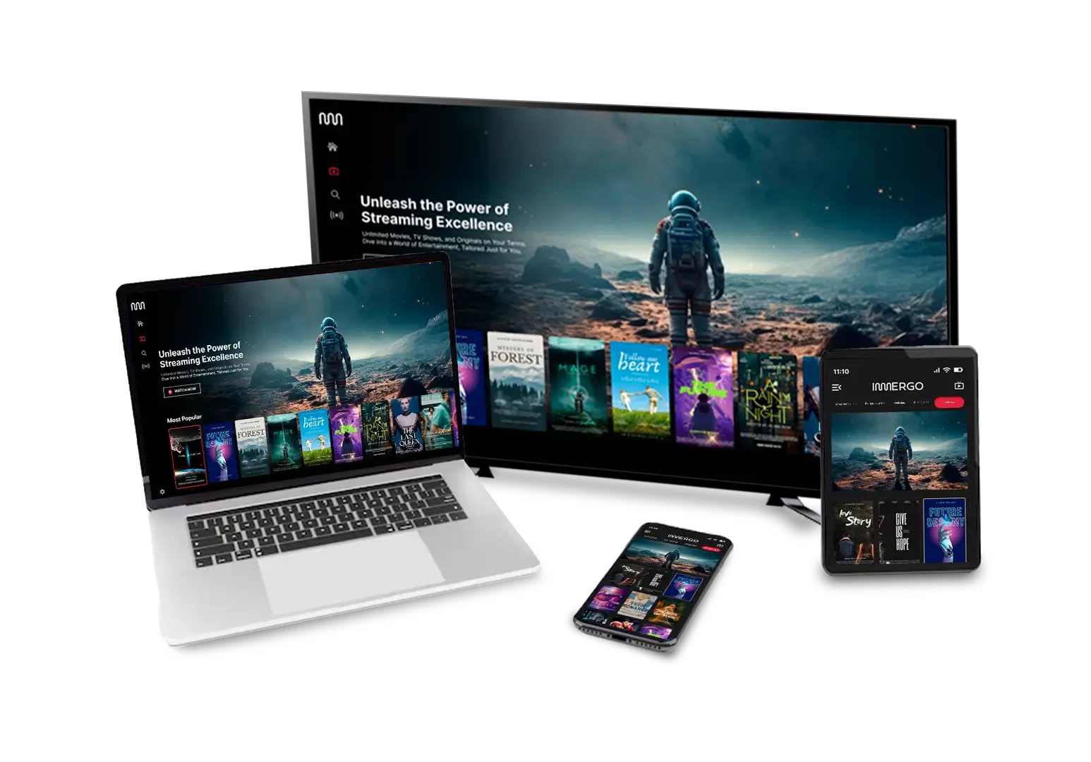 Immergo: Launch your streaming platform with us